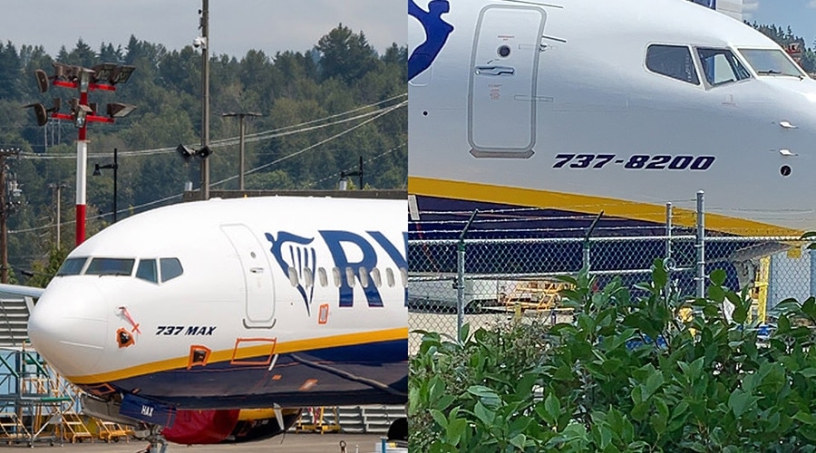 Ryanair drops 'MAX' title from nose paint work on its 5th 737 MAX 200